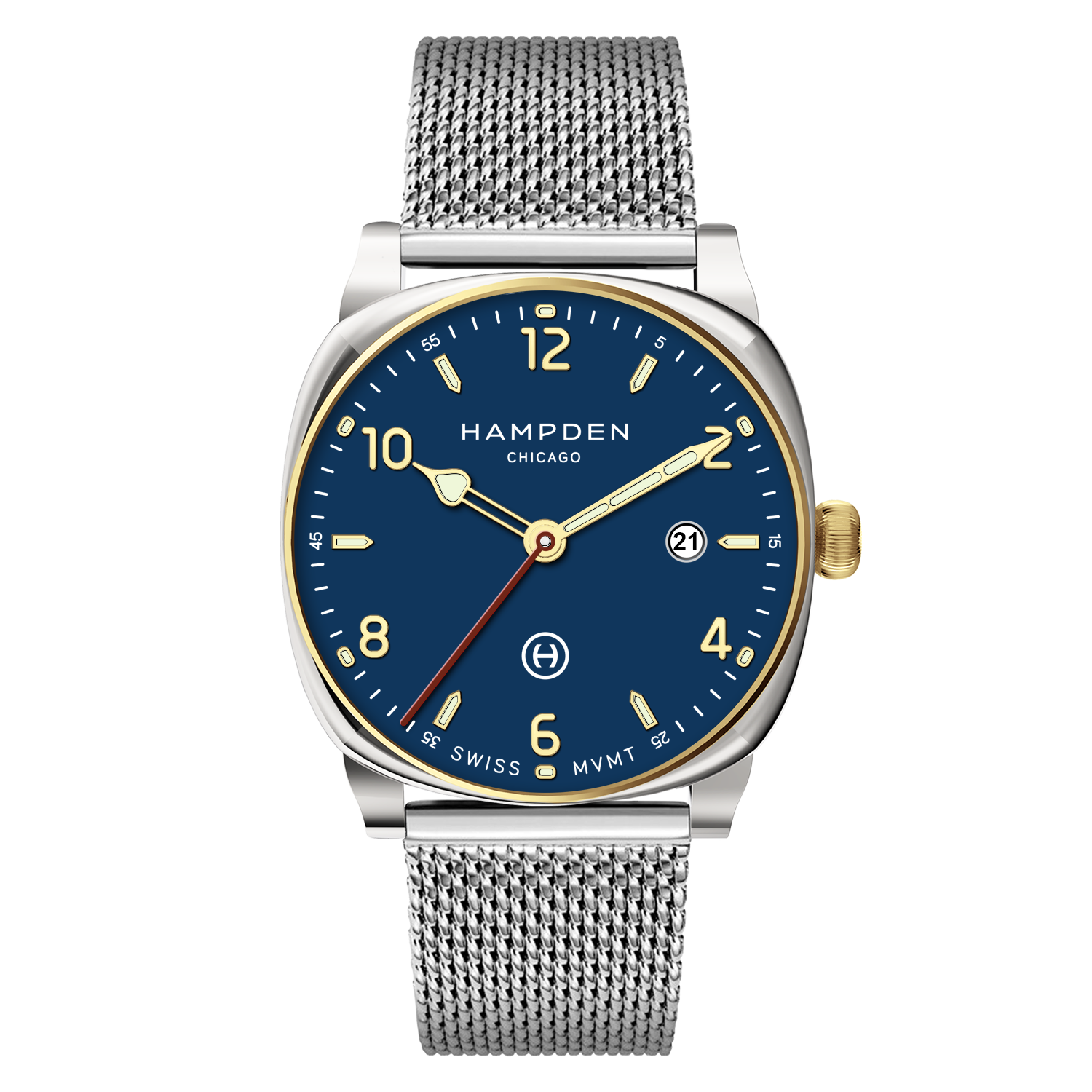 MODEL 2: ALGREN Navy Two Tone Steel